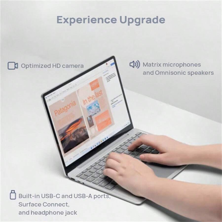 Microsoft Surface Laptop Go2 Processador Intel Core i5 de 11ª Geração ...