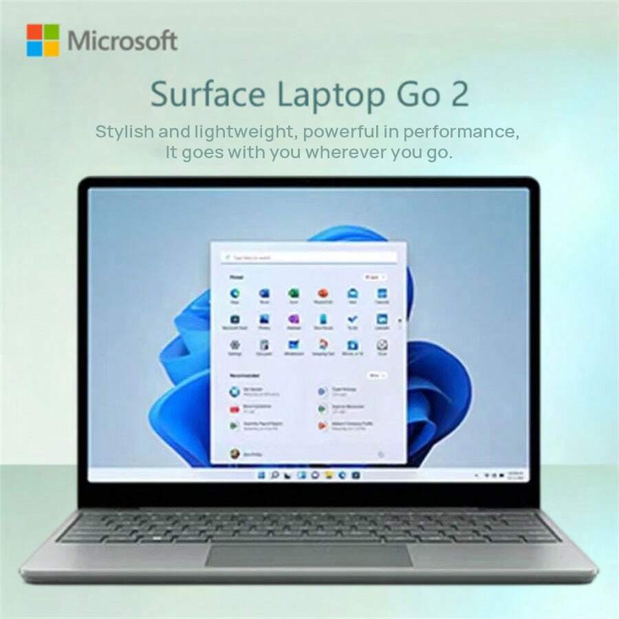 Microsoft Surface Laptop Go2 Processador Intel Core i5 de 11ª Geração ...
