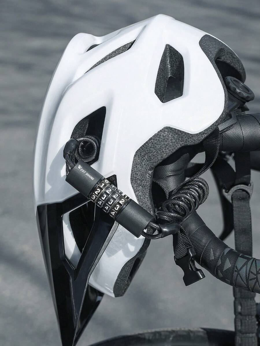 WEST BIKING WEST BIKING Lightweight Combination Bike Lock - 1PC ABS ...