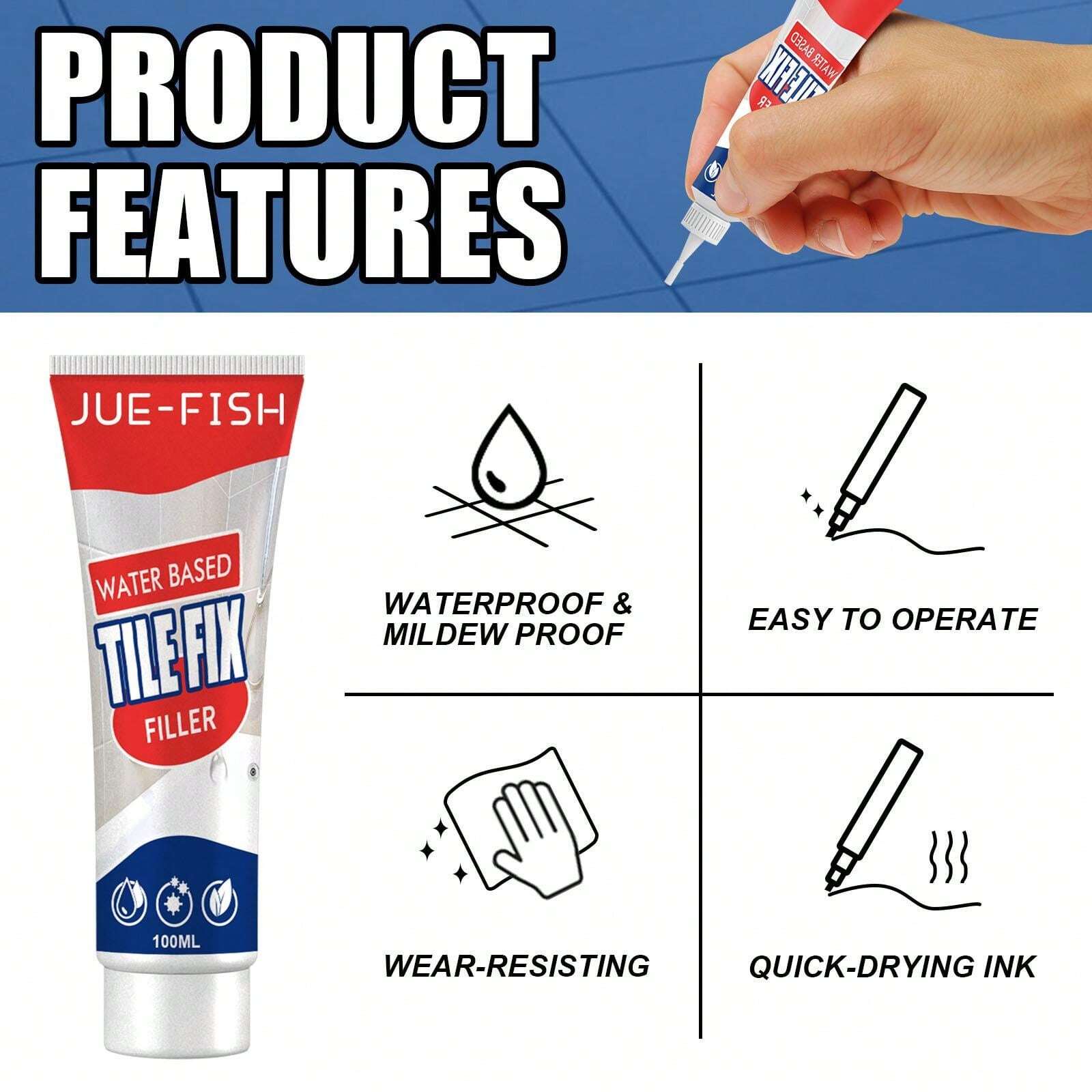 Sealant Special Sealant For Tile Floor Tile Kitchen Toilet Universal ...