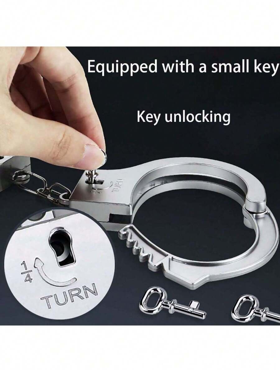 Fake Handcuffs, Police Chief Vs Thief Role Play Props, Fun Party Game ...