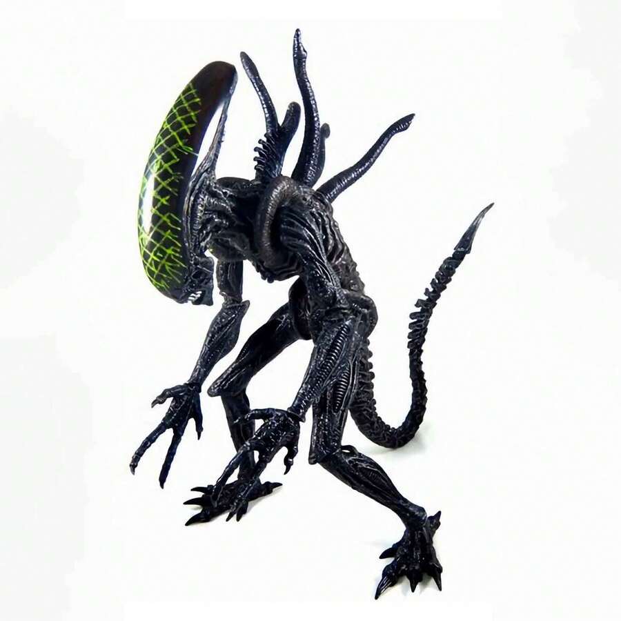 Alien Action Figures 7-Inch Xenomorph Aliens Vs Predator Warrior Grid ...