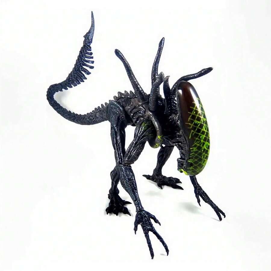 Alien Action Figures 7-Inch Xenomorph Aliens Vs Predator Warrior Grid ...