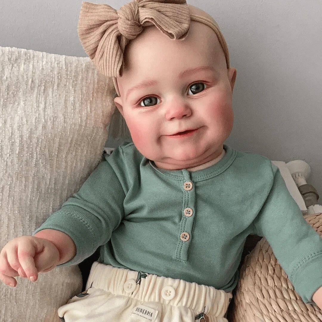 50CM NPK Maddie Reborn Toddler Popular Cute Girl Doll With Hand-Drawing ...