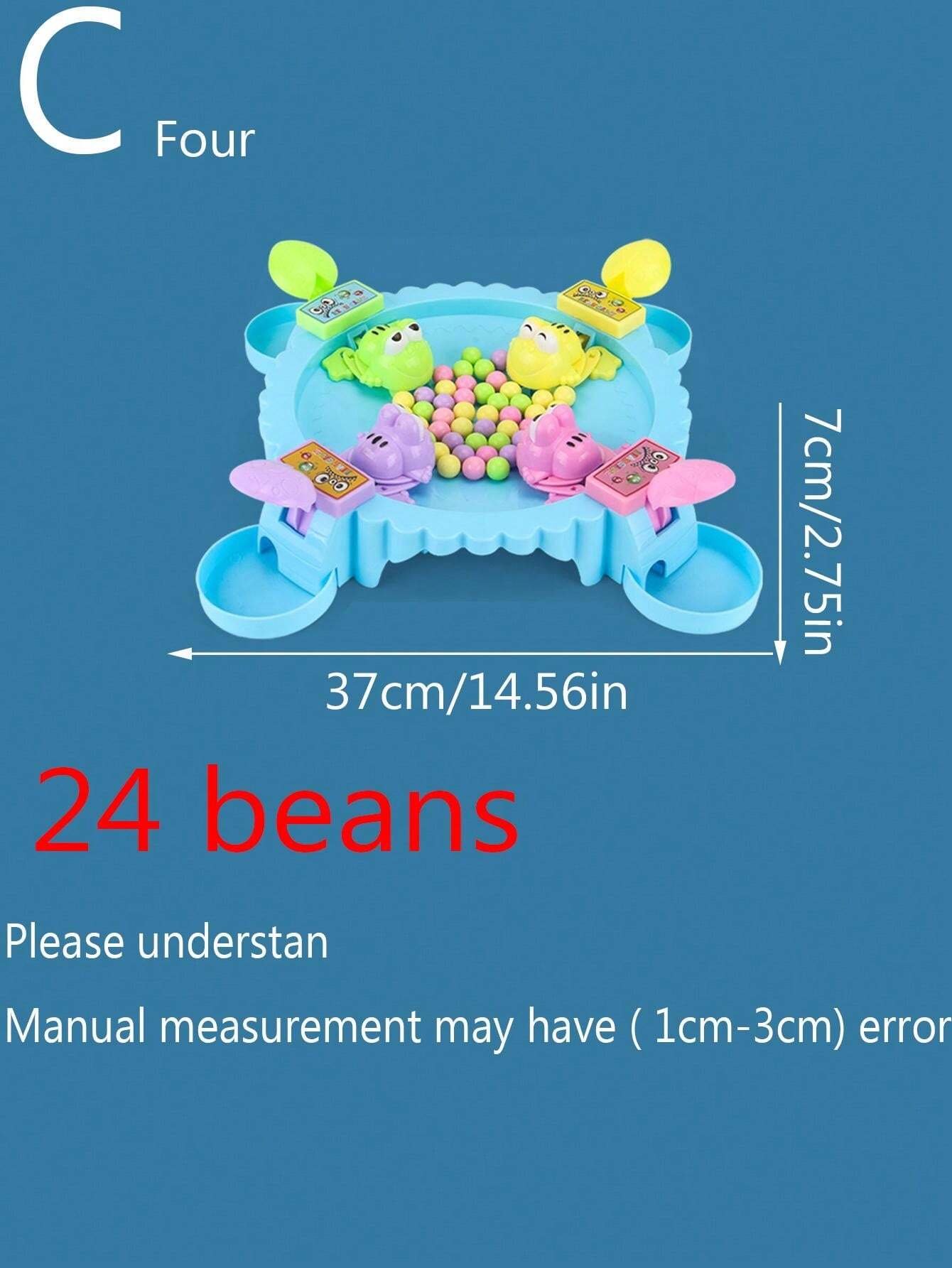 Parent-Child Interactive Tabletop Greedy Frog Bean Grab Game Toy | SHEIN UK