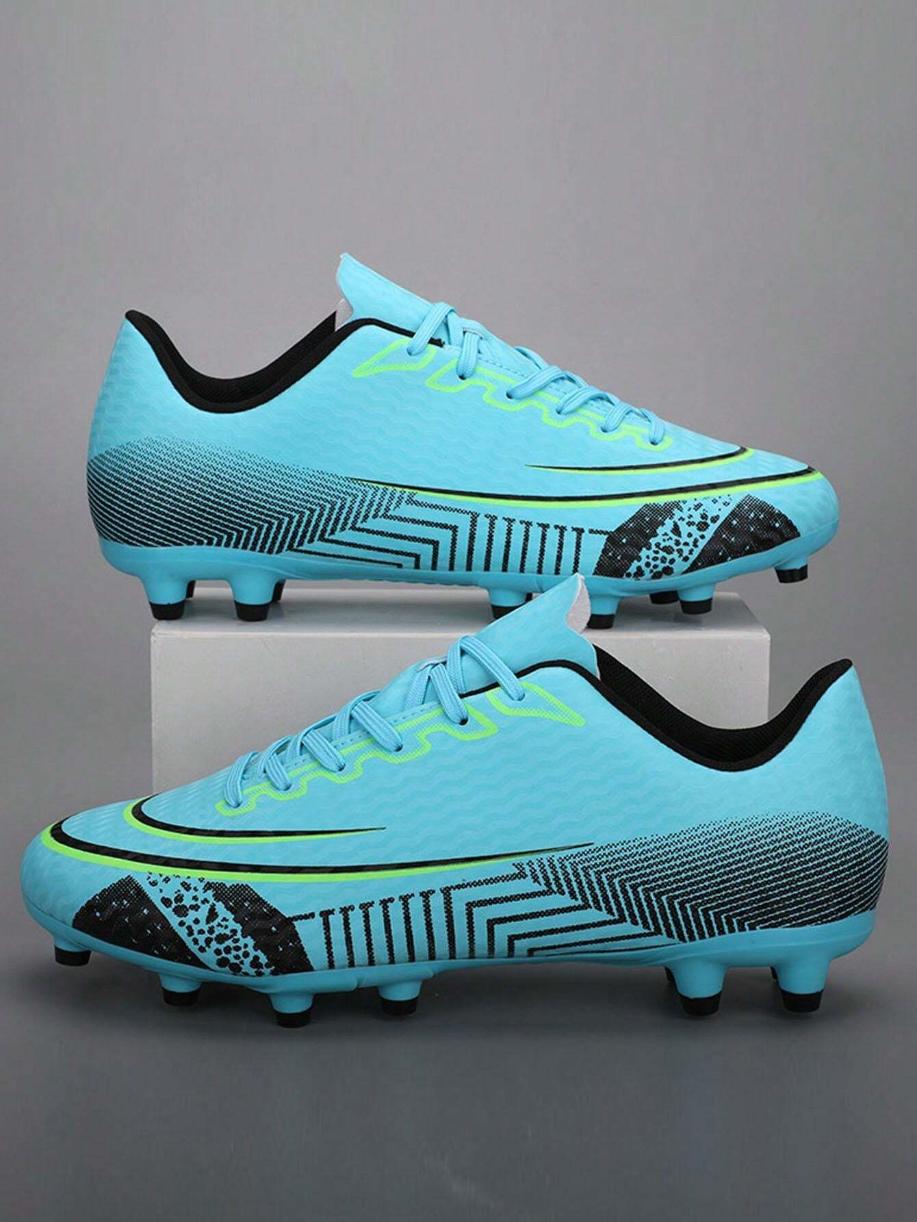 High-Top Soccer Cleats Shoes For Men, Teenagers, Professional Grass ...