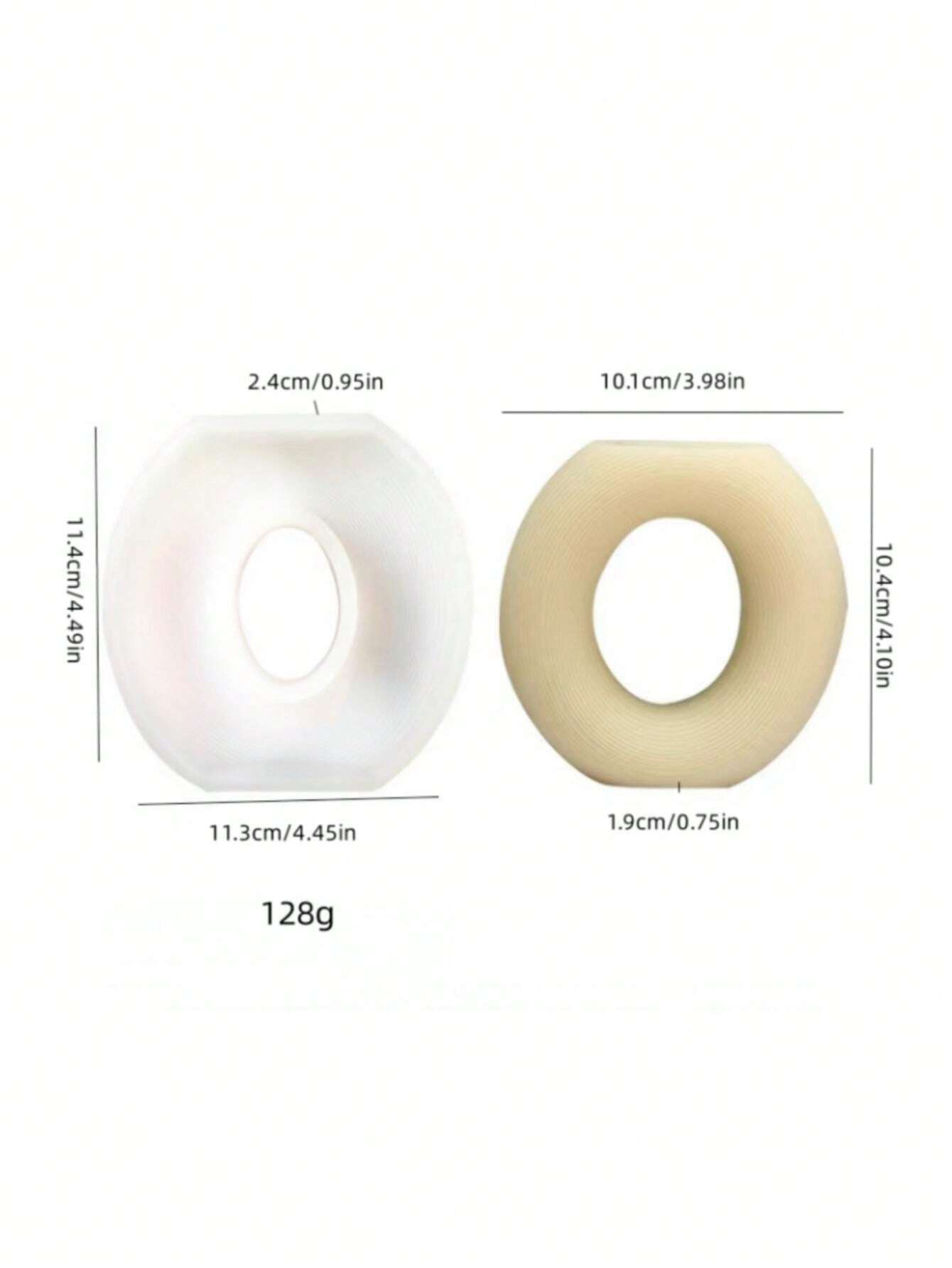 1pc Round O Shape Aromatherapy Candle Silicone Mold, DIY Scented Candle ...