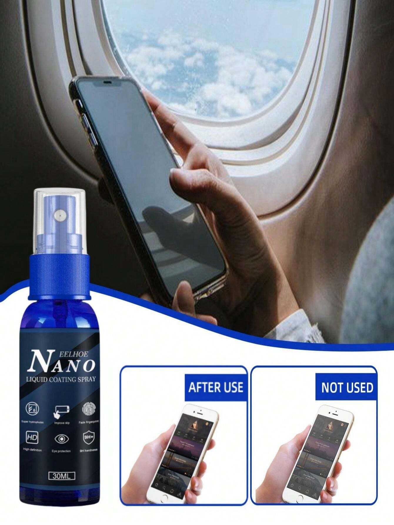 Smartphone Coating Spray - Liquid Glass Screen Protector Hydrophobic ...