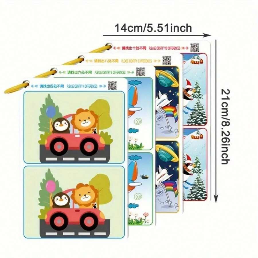 Brain-Boosting Educational Cards - Enhance Focus & Learning, Reusable ...