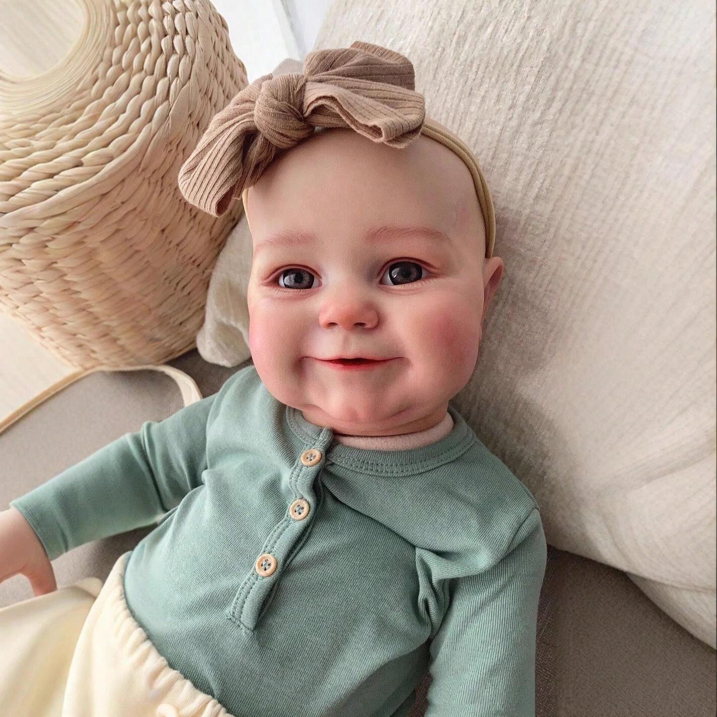 50CM NPK Maddie Reborn Toddler Popular Cute Girl Doll With Hand-Drawing ...