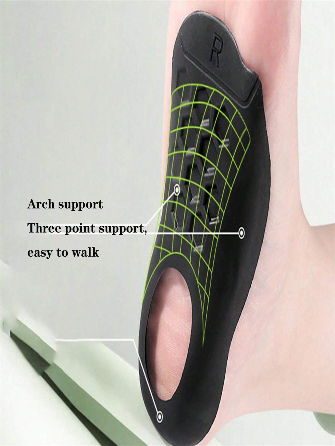 Flat Foot Orthotic Insole Xo Leg Plantar Orthotic Foot Inside And Out ...