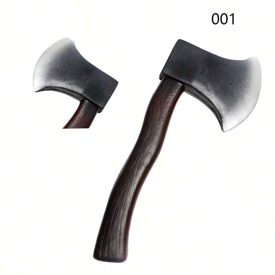 New Halloween Fake Ax PU Soft Rubber Firefighter Ax-Shaped Prop ...