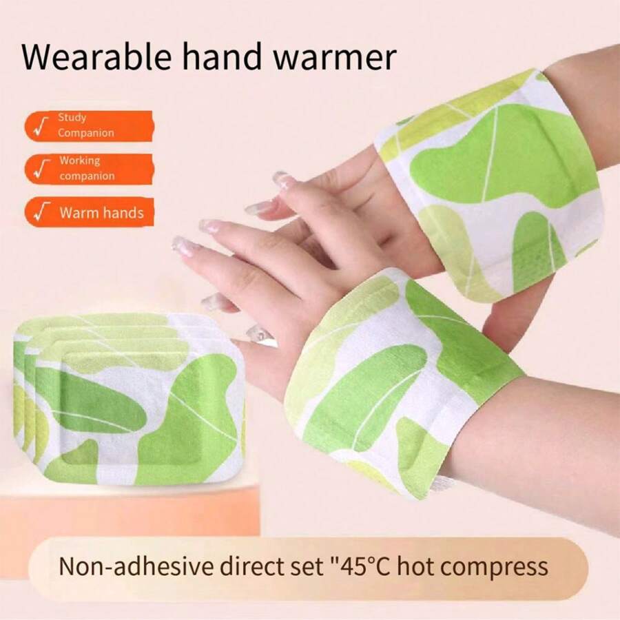 Self-Heating Hand Warmer Pads, Steam Warm Hand Sticker For Writing ...