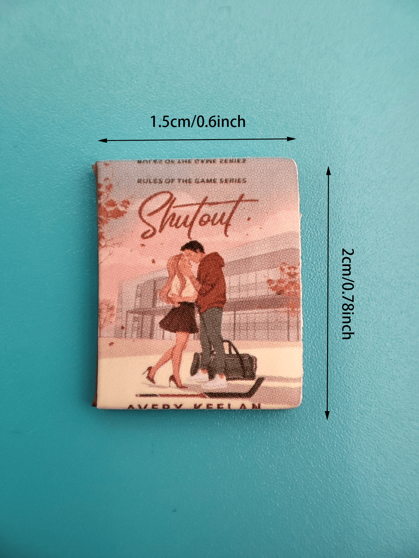 7 Pieces Of Mini Book Set, Anxiety Bookcase Mini Book, Ornament House ...