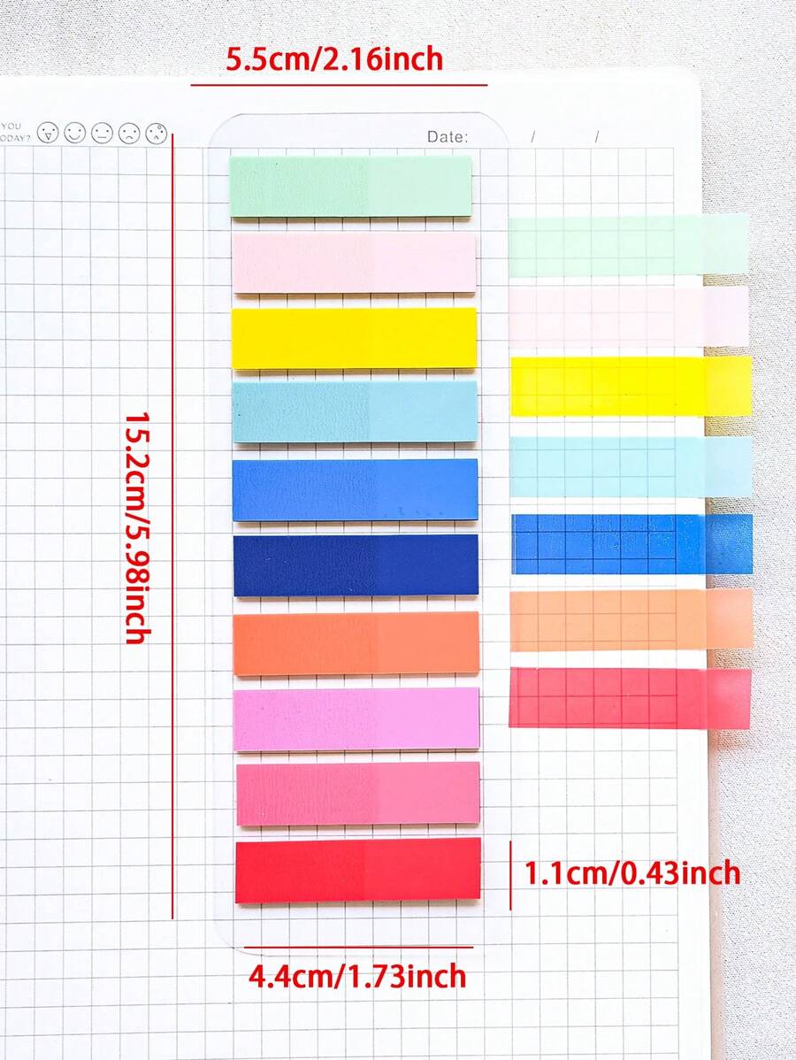 18 Types 1 Package Of Index Labels 200 Pieces Each A Total Of 3600 ...