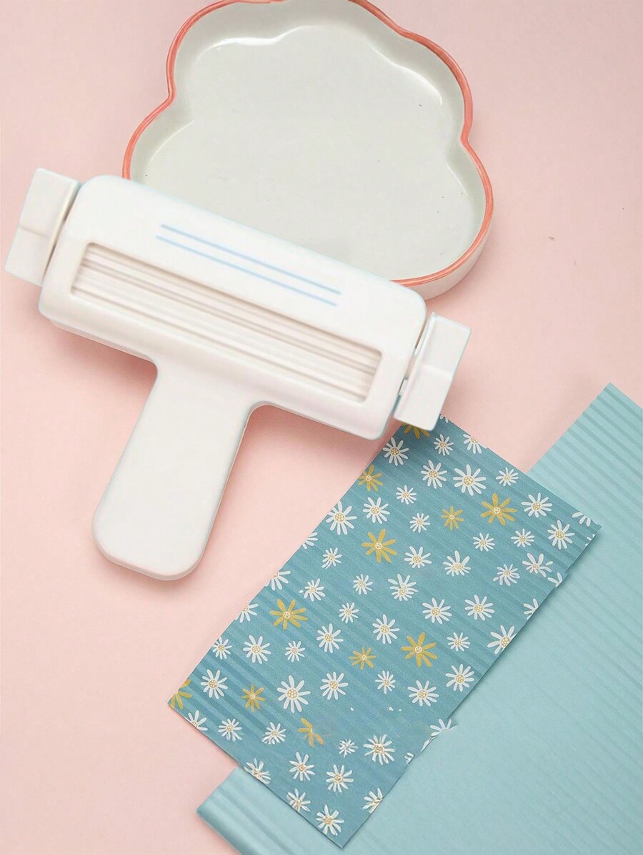 DIY Straight Line Heart Shaper Texture Roller - Craft Paper Embosser ...