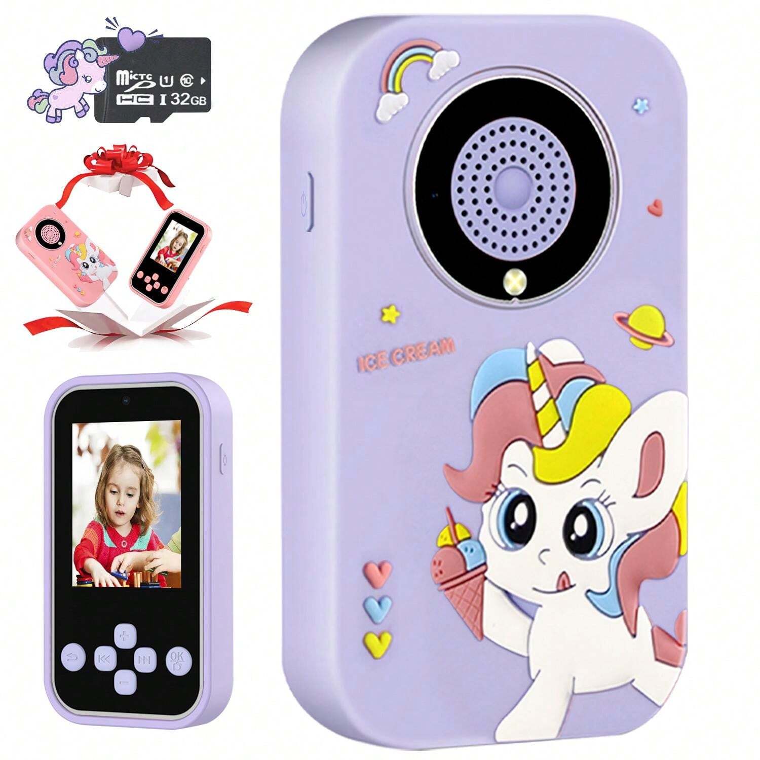 Kids Smartphone For Children, Kids Camera For Boys Or Girls, Music ...