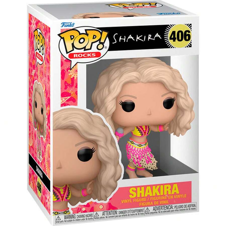Funko | Figura Shakira Waka Waka Pop - Edição limitada Funko Pop ...