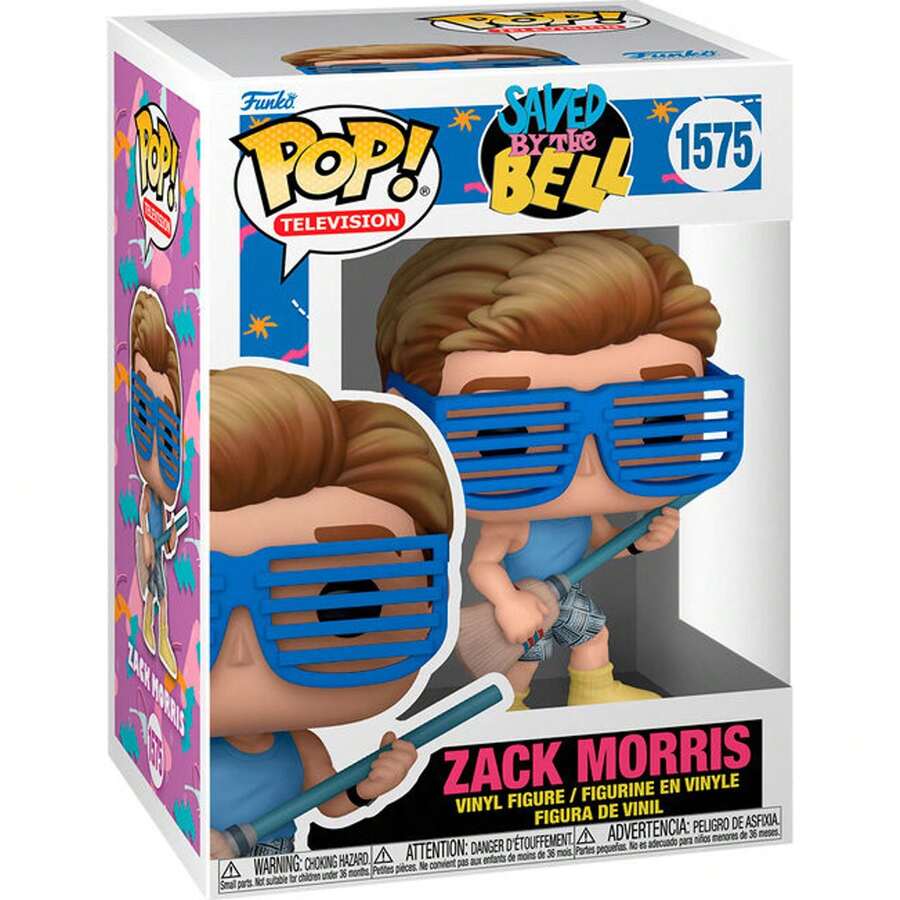 Funko | Saved By The Bell Zack Morris Pop Figure - Funko Pop à ...