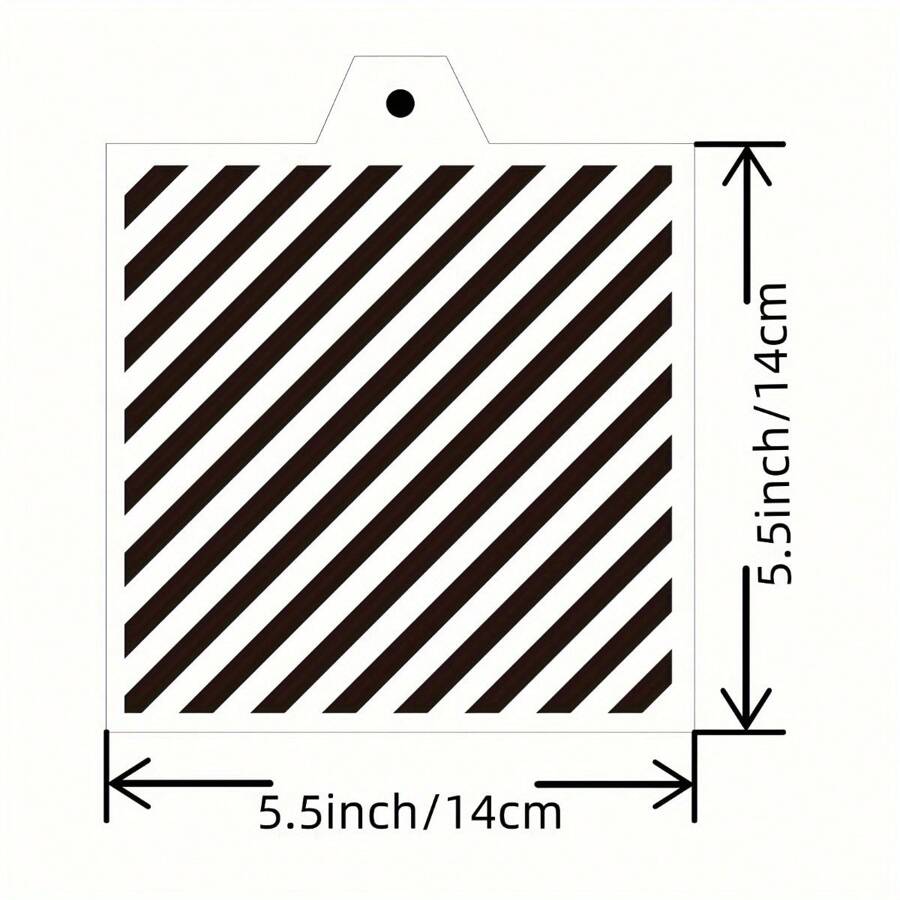 16-Piece 6x5.5in Premium Cookie Stencil Set For Royal Icing, Airbrush, And Sugar Cookies ...