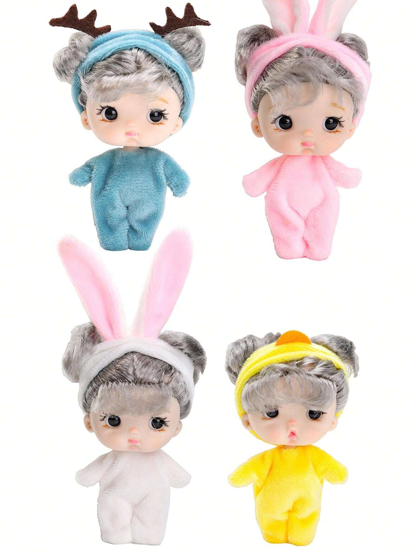 Miniature Doll Outfit Changeable Doll Lifelike Doll | SHEIN