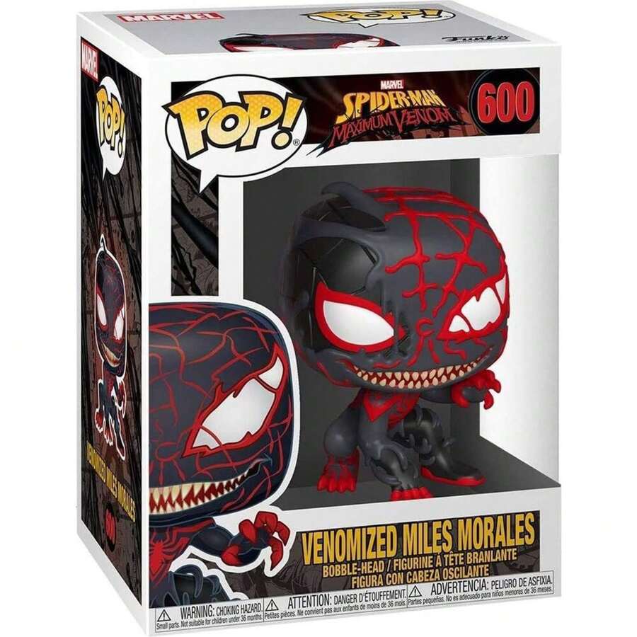 Funko | Marvel Max Venom Miles Morales Pop Figuur - Limited Edition Collectible Funko Pop ...