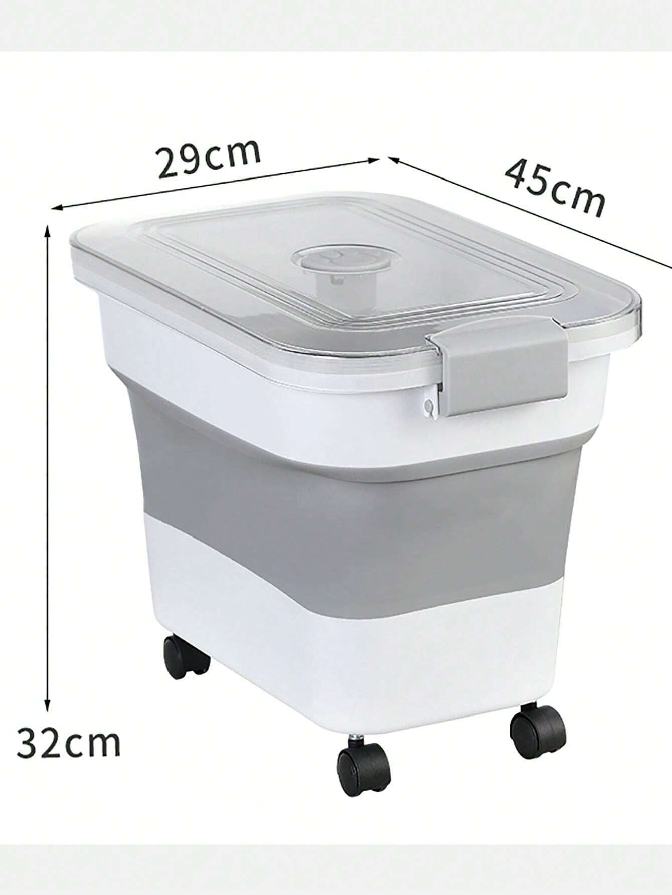 Folding Grain Storage Barrel, Large Size 20L Small Size 10L M Barrel ...