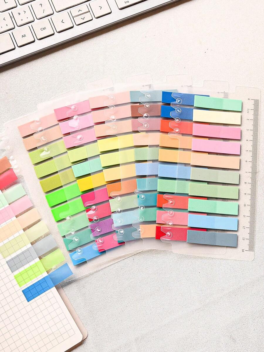 6 Plastic Material Indicator Stickers For Work Marking 200 Sheets 1 ...