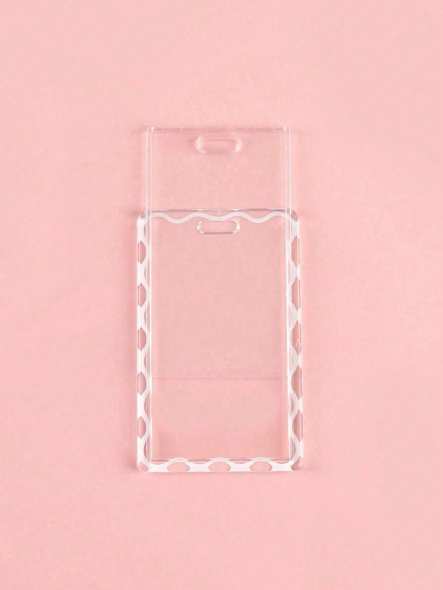 Lovely See-Through Card Protector Ideal For Work Or School With Anti ...