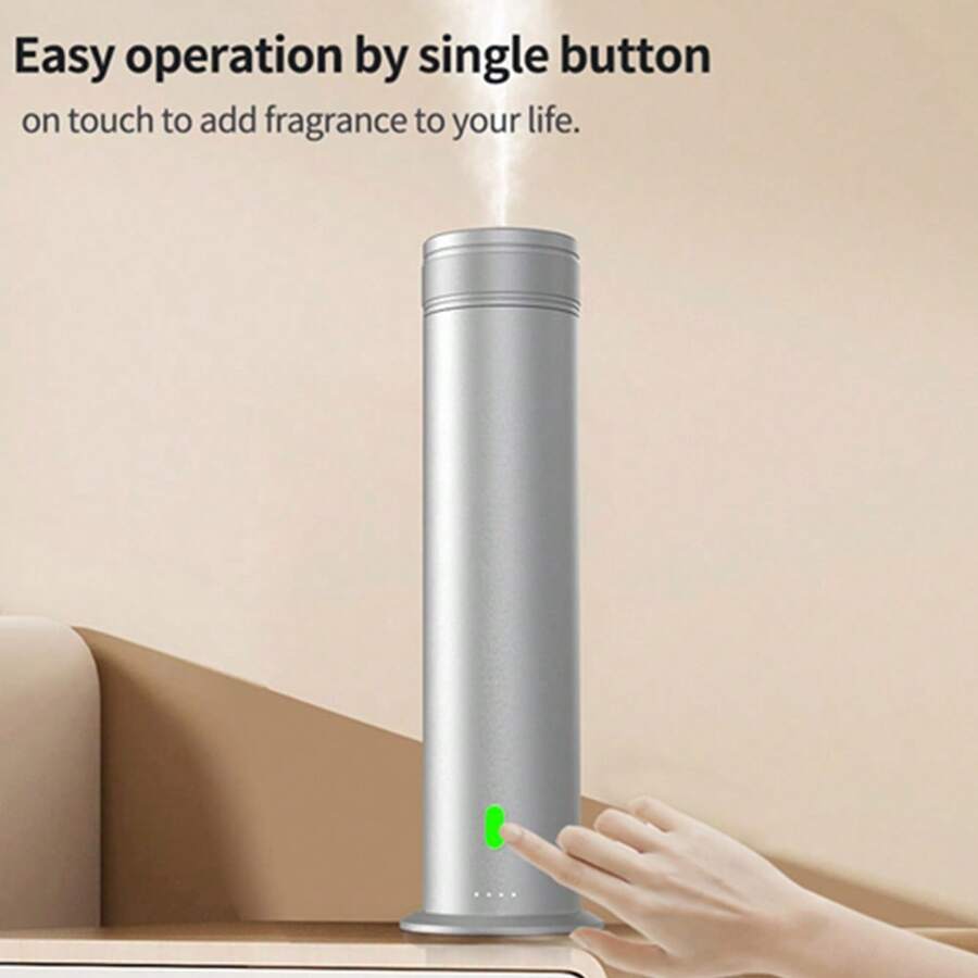 Cylindrical Commercial Diffuser Remote Controlled Column Diffuser Waterless Diffuser Cold Air