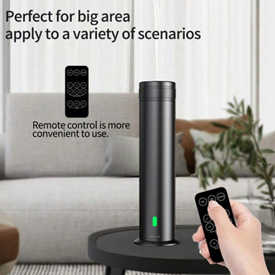 Cylindrical Commercial Diffuser Remote Controlled Column Diffuser Waterless Diffuser Cold Air