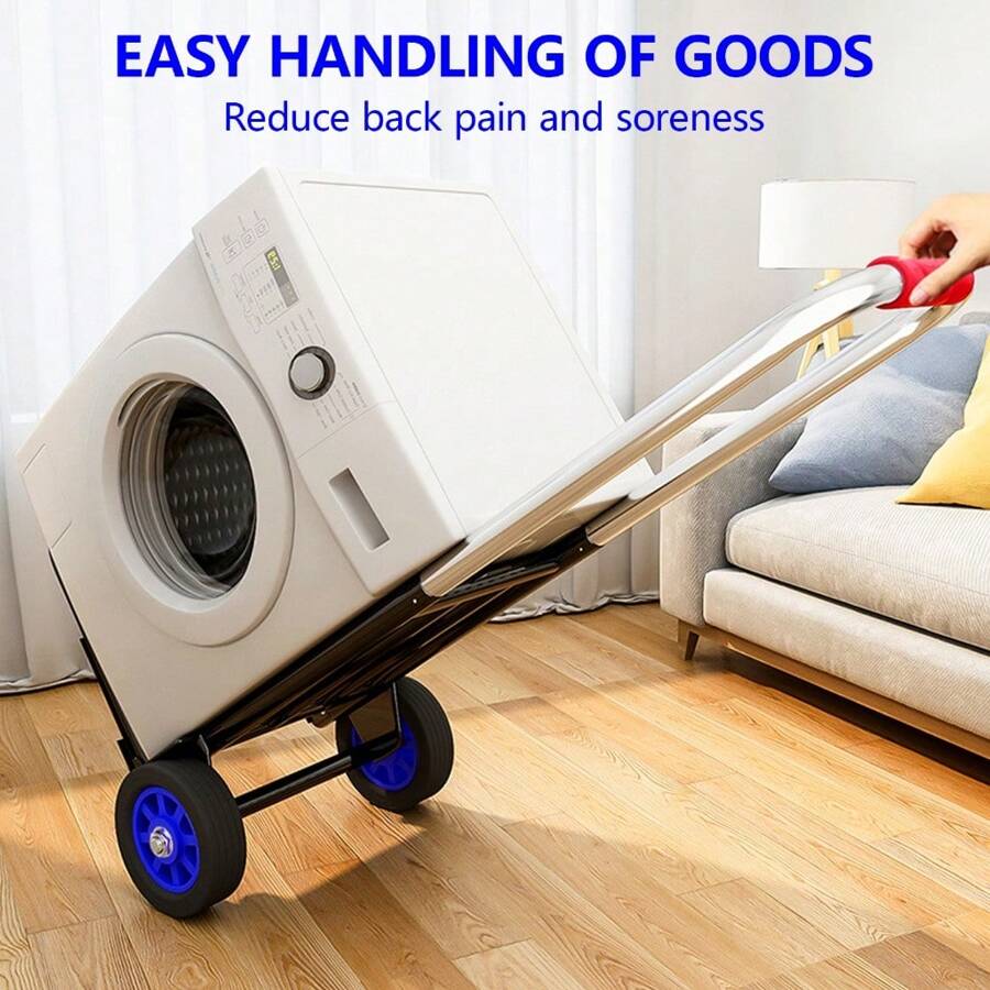 Foldable Portable Hand Trolley - Folding Hand Cart For Luggage ...