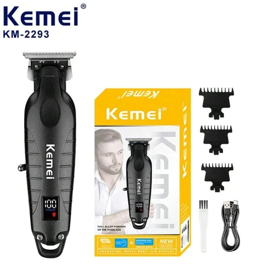 Kemei KM-2293 Salon Grade Powder Metallurgy Blade High Quality Professional Electric Hair ...