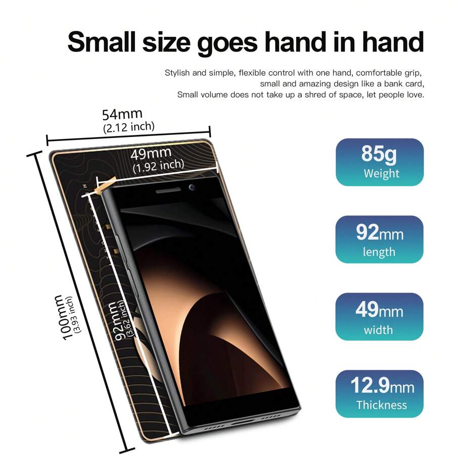 SERVO SERVO 4G Mobilfunknetz S24 Mini Smartphone Android System RAM 2GB ...