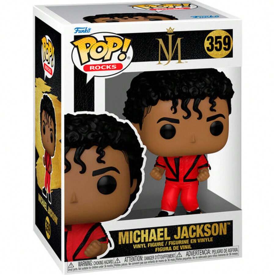 Funko | Pop Rocks Figura de Michael Jackson - Edição limitada ...