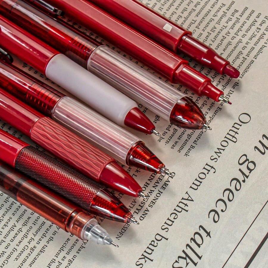 [7 Pieces 1 Box] Rouge Bubbles By Moving Pen Ins Wind High Appearance ...