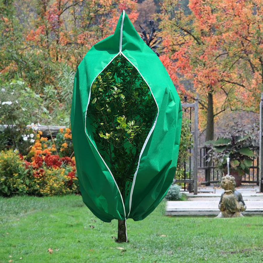 Grandes capas de plástico para plantas, sacos de proteção contra ...