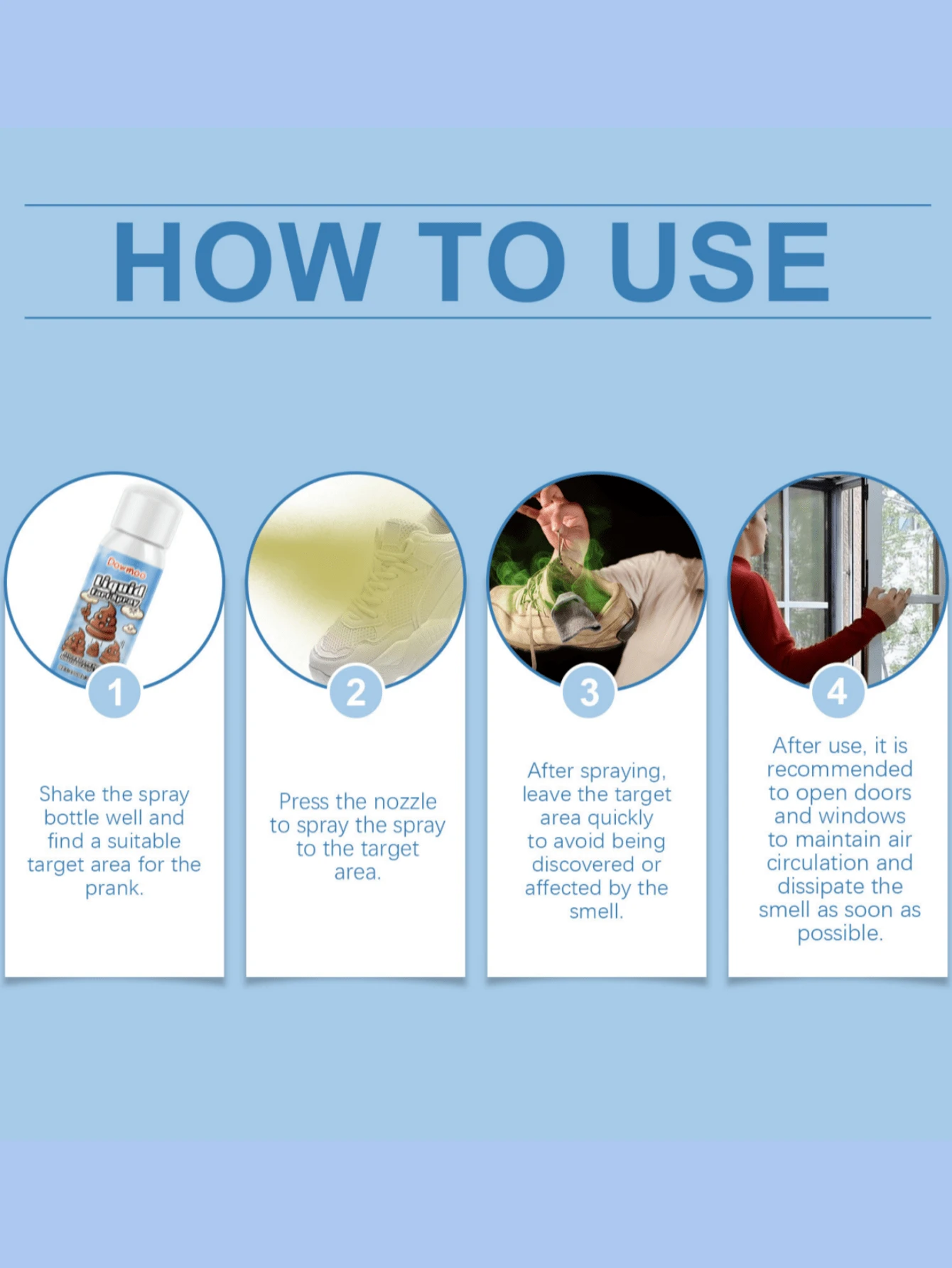 Stinky Fart Liquid Spray April Fool's Day Prank Stinky Tricky ...