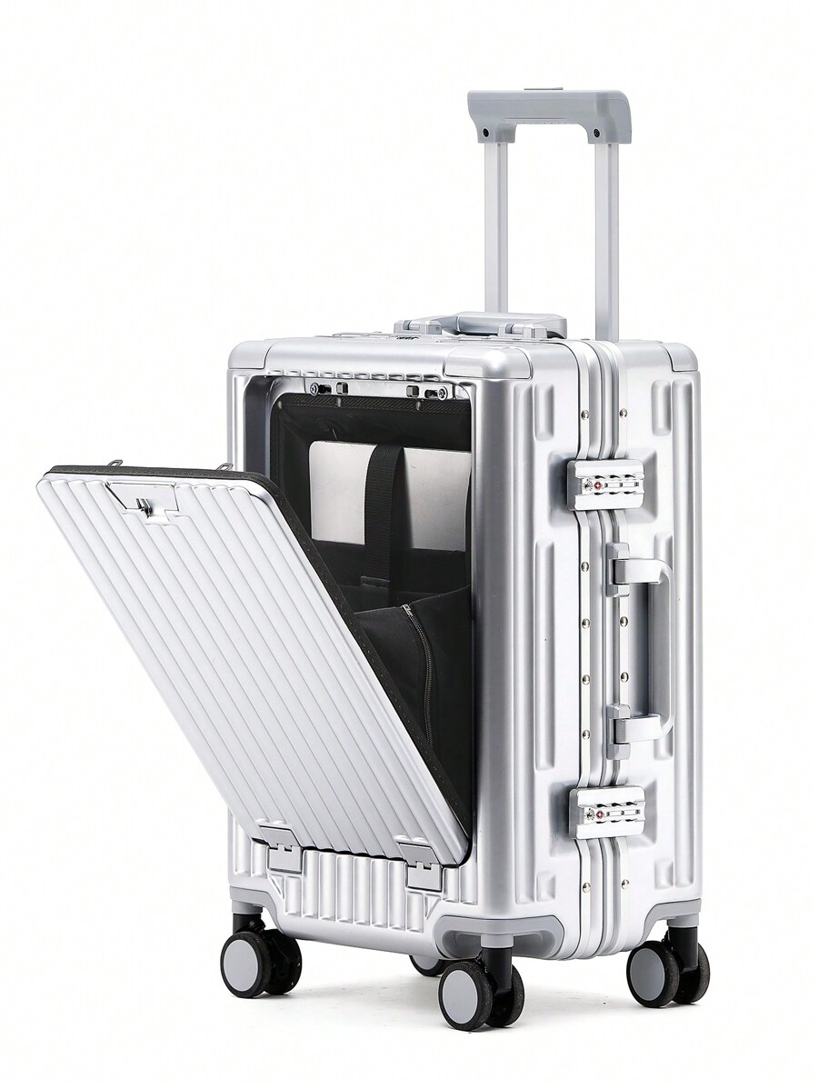 Mala de mão de 20 polegadas, mala de mão rígida com rodas, mala pequena ...