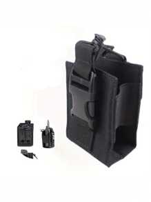 1pc Molle 600D Walkie Talkie Pouch,Portable Outdoor Hunting Sports ...