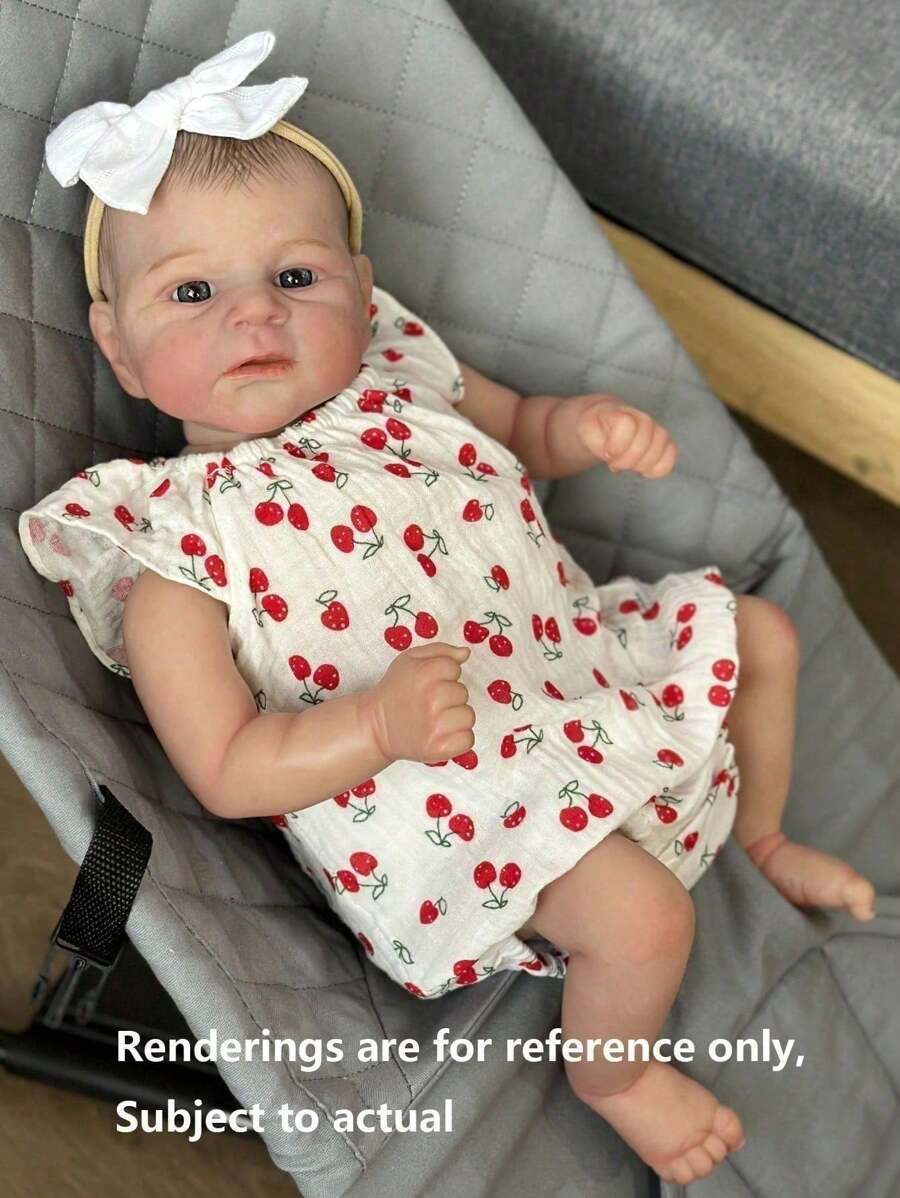 Realistic 48 CM 19 Inch Soft Touch Vinyl Reborn Doll With 3D-Painting ...