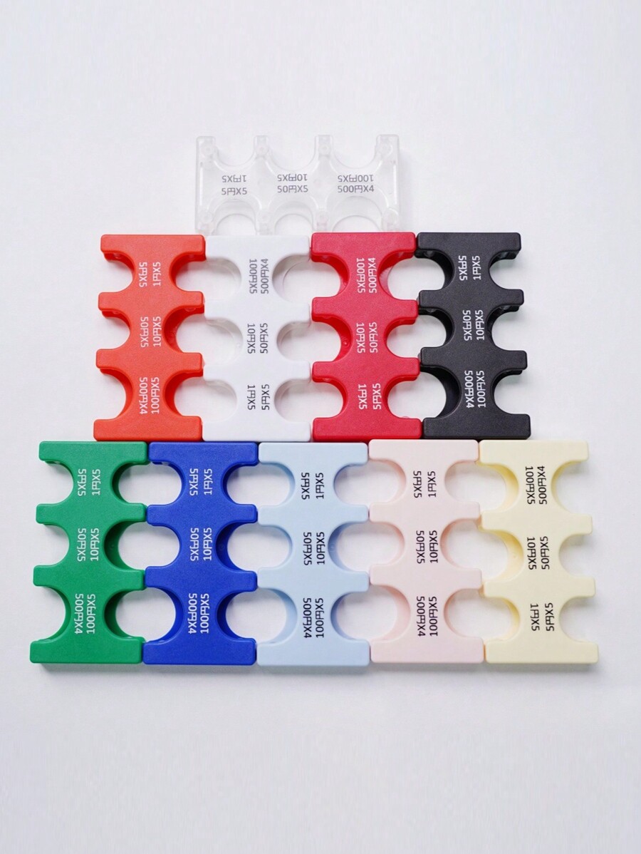 Durable Plastic Coin Sorter Wallet Multi-Functional Currency Organizer ...