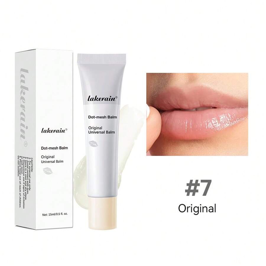 lakerain 15ml Dot-Mesh Balm, Moisturizing Lip Balm With Antioxidants And Emollients, As A Skin ...