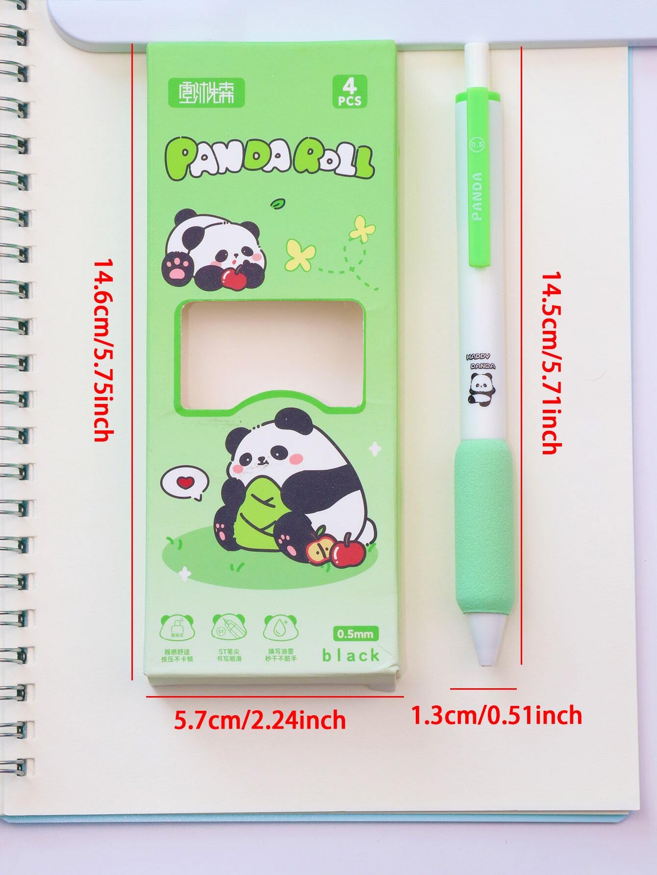 4 PCs In A Box, Quick-Drying Pens, Cute Students, Comfortable And ...