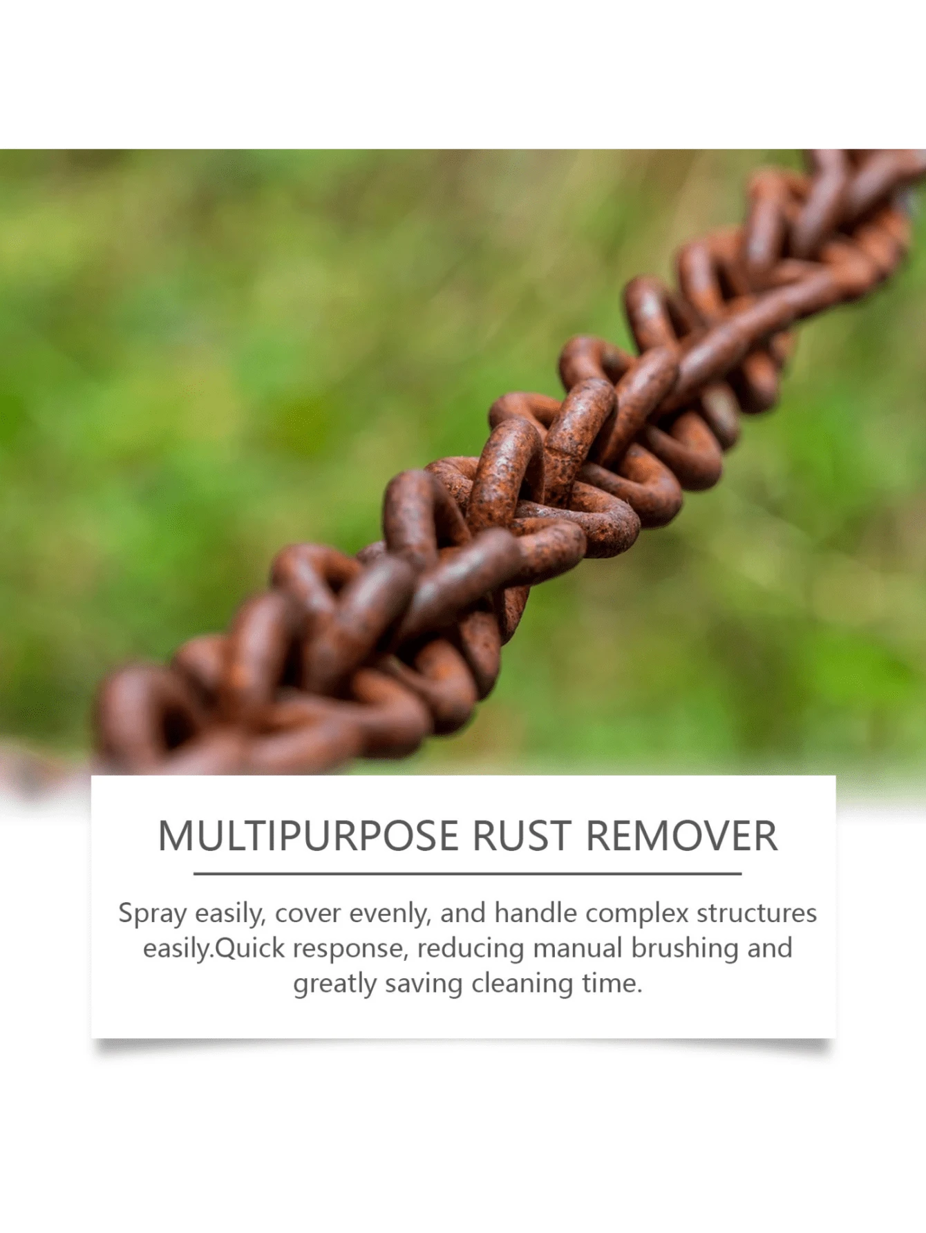 Spray multi-uso rimuovi ruggine, pulitore per metalli e protezione anti ...