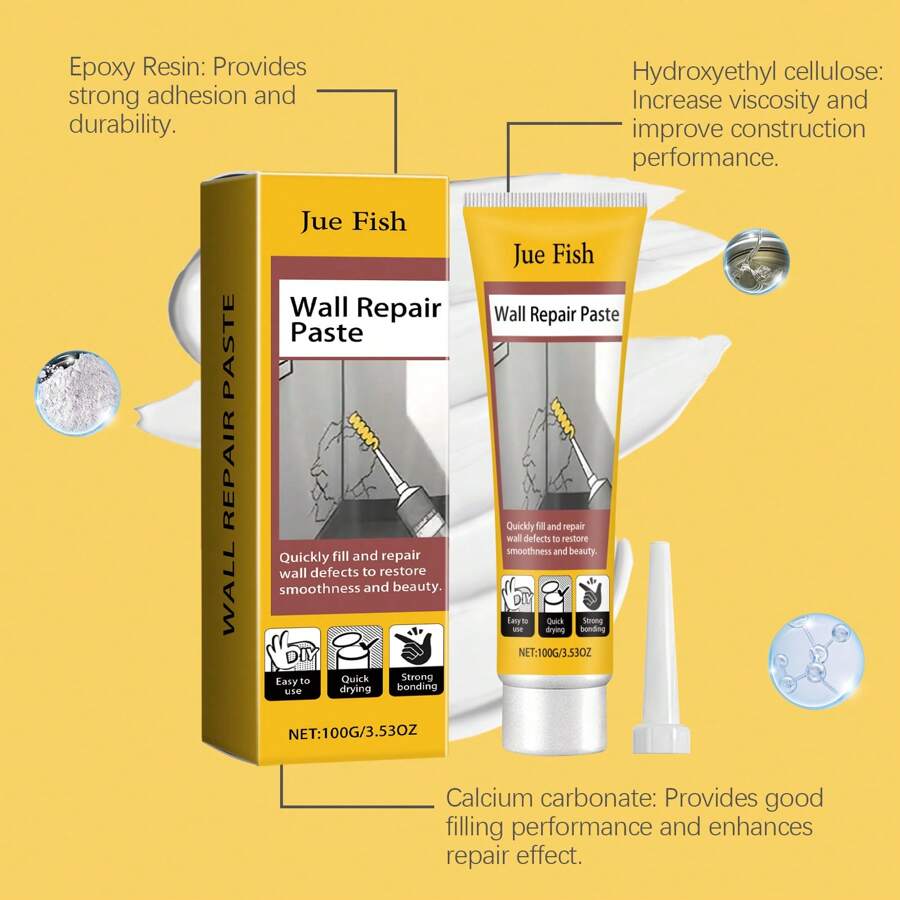 Wall Crack Repair Paste - Simple And Convenient For Repairing And ...