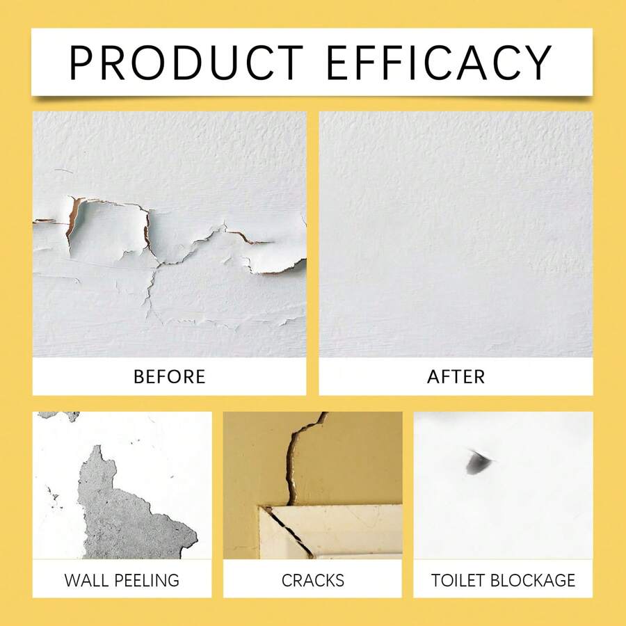 Wall Crack Repair Paste - Simple And Convenient For Repairing And ...