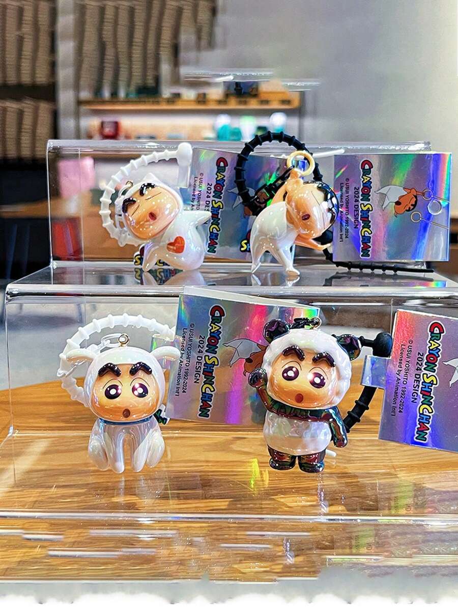 1pc Novo Crayon Shin-Chan Desenho Animado Série Bonita Bolsa Destacável ...