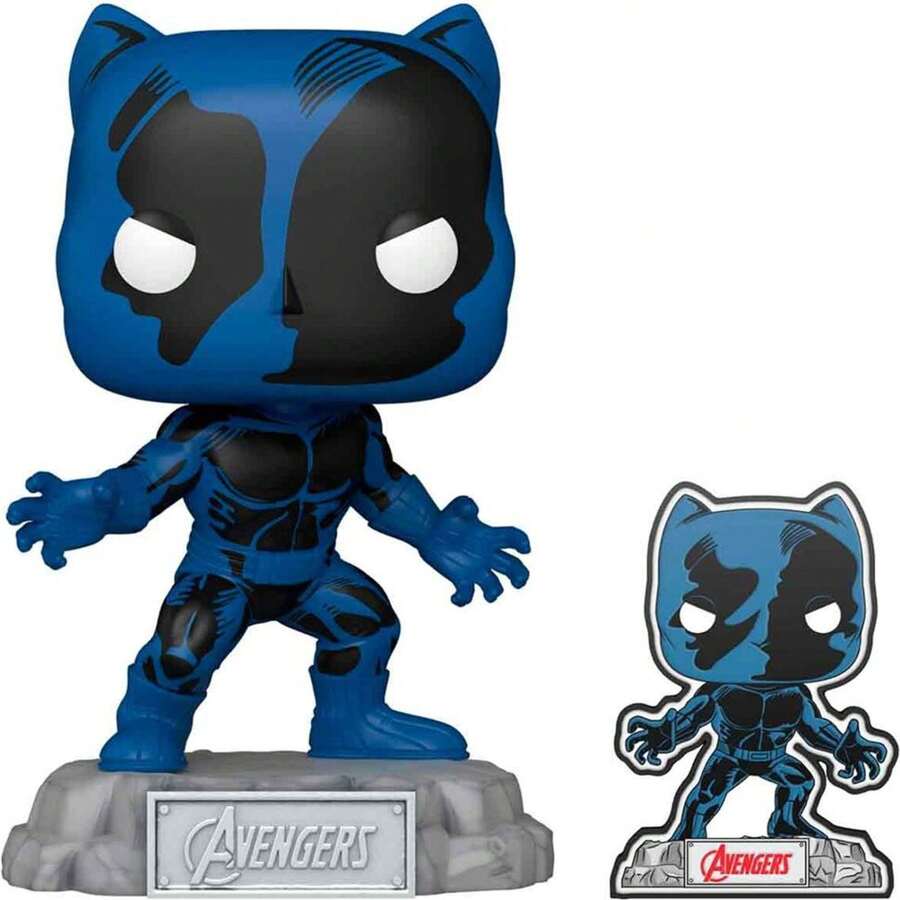 Funko | Marvel Avengers 60th Anniversary Comic Black Panther com ...