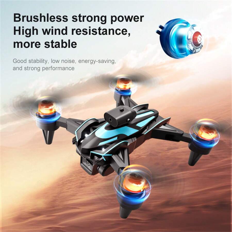 New K12 Max Drone Three Camera Brushless Motor Remote Control Obstacle ...
